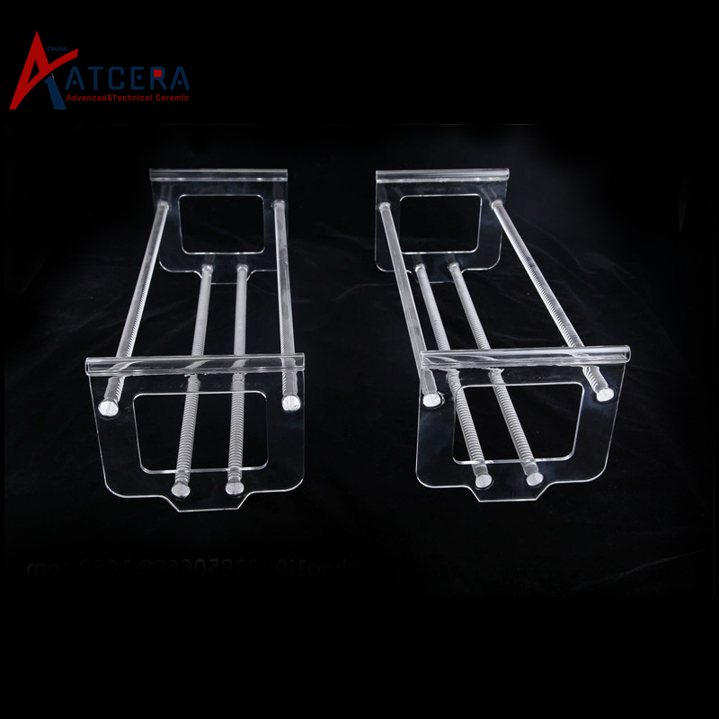 Quartz Wafer Boat Carrier Fused Silica Wafer Boat Bracket Suppliers ...